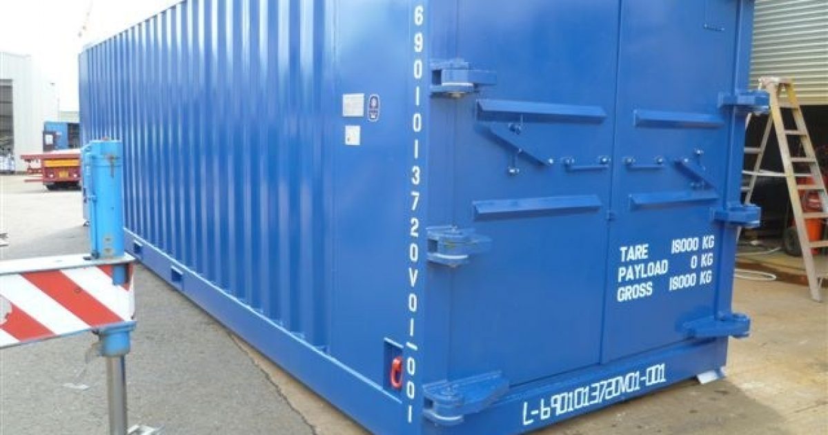 Manufacture of offshore containers to DNV standards in carbon steel…